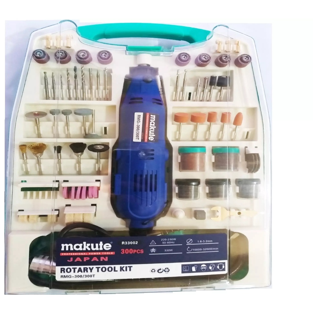 Makute Japan Professional Power Rotary Tool Kit 330W | Shopee Philippines
