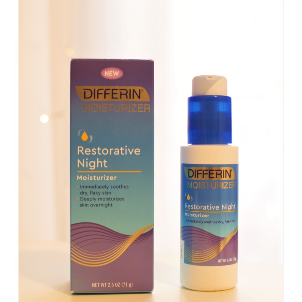 Differin Restorative Night Moisturizer (71g) | Shopee Philippines