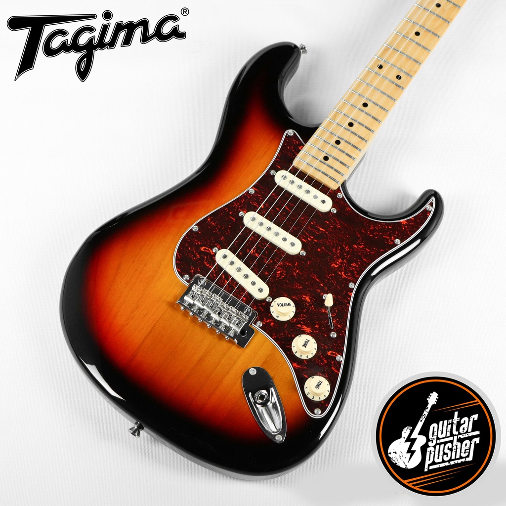 Tagima T-635 S-Style Electric Guitar Sunburst | Shopee Philippines