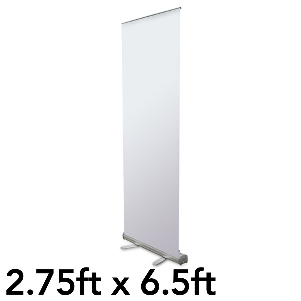 Aluminum Pull Up Banner 2.75x6.5ft | Shopee Philippines