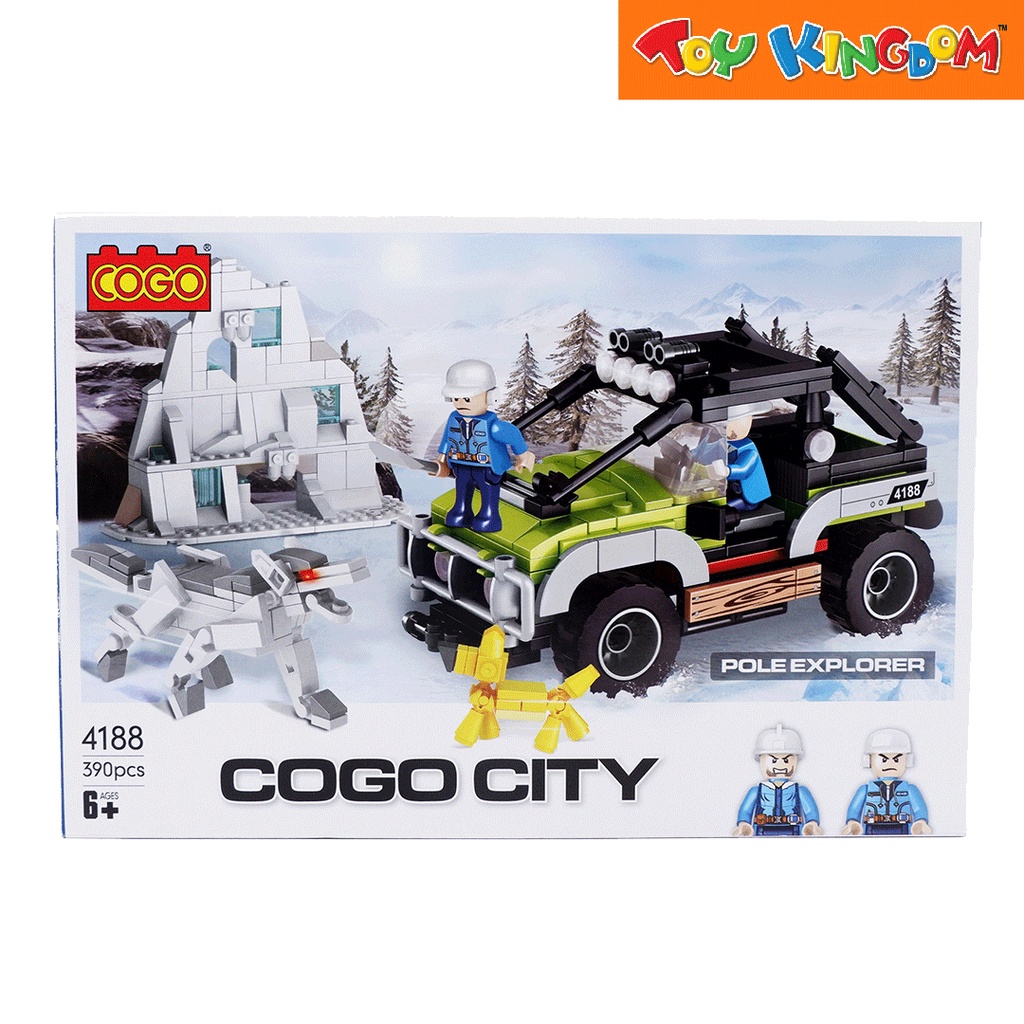 Cogo Cogo City Pole Explorer Building Blocks | Shopee Philippines