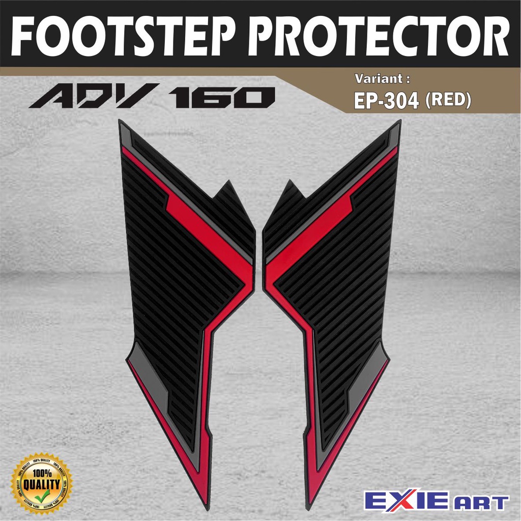 Foot Step Honda ADV 160 Body Protector Cover Exie Art - Footrest ...