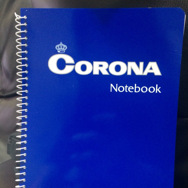 Corona notebook standard size spiral 6 x 8 1/2 inches | Shopee Philippines