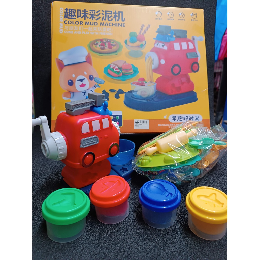 FUN COLOUR MUD ( FIRE ENGINE ) SET BX168-19.........001002915 ...