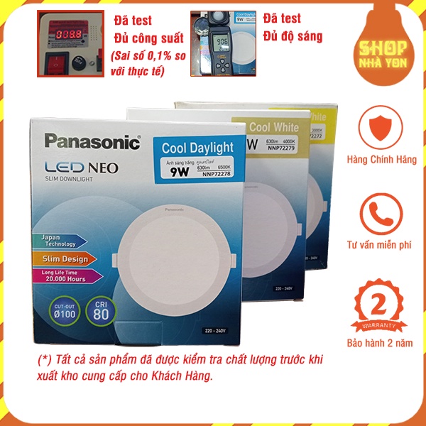 Panasonic NNP72278 9W Recessed LED Panel Light | Shopee Philippines
