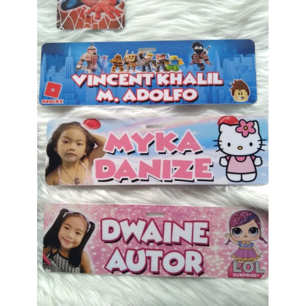 PVC Personalized Name Tag | Shopee Philippines