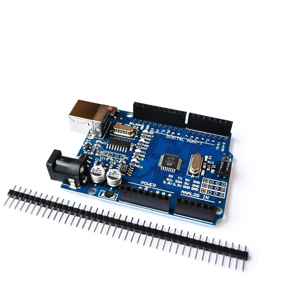 For Arduino UNO R3 Official Box ATMEGA16U2 / UNO+WiFi R3 ATMEGA328P Chip CH340G UNO R3 ...