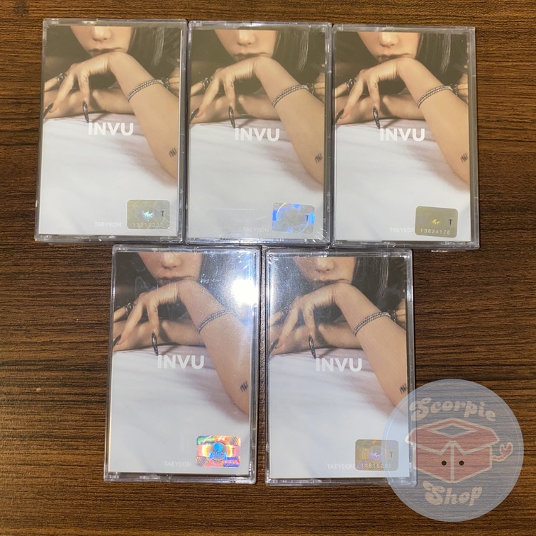 Taeyeon Album Vol.3 (INVU) (TAPE Ver.) Sealed Ready | Shopee Philippines