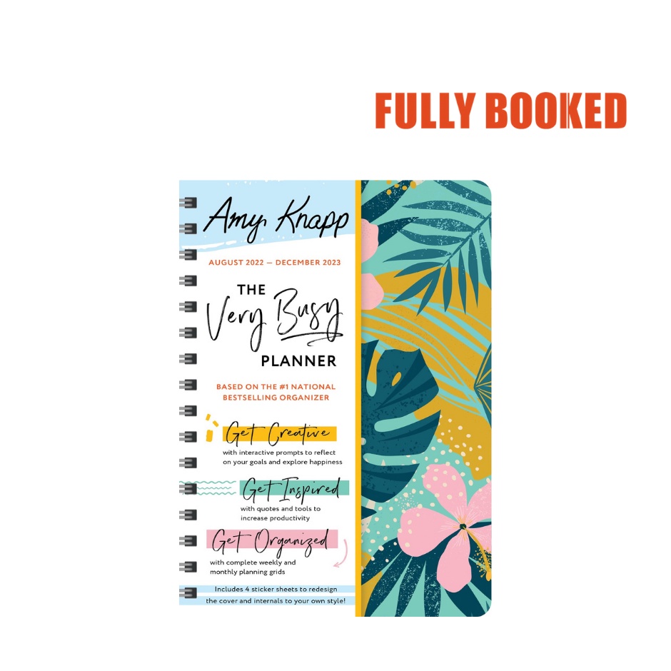 Sourcebooks: 2023 Amy Knapp's The Very Busy Planner (AUGUST 2022 ...