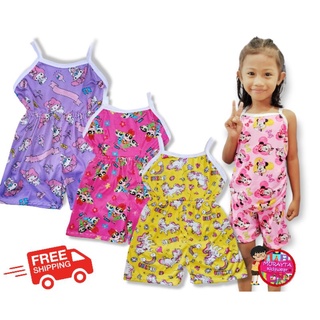 RK04L1 Murang spag/sando terno girl cotton | Shopee Philippines