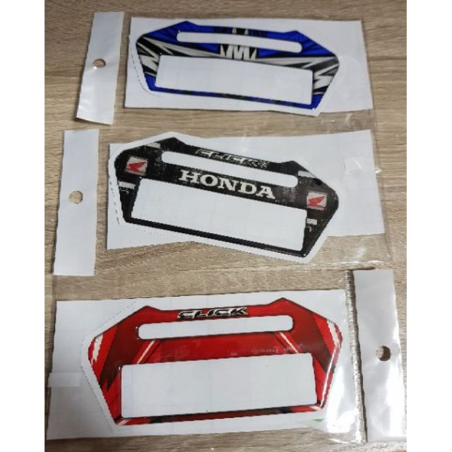 Honda Click V2 GC Panel Gauge Embossed Sticker Cover | Shopee Philippines
