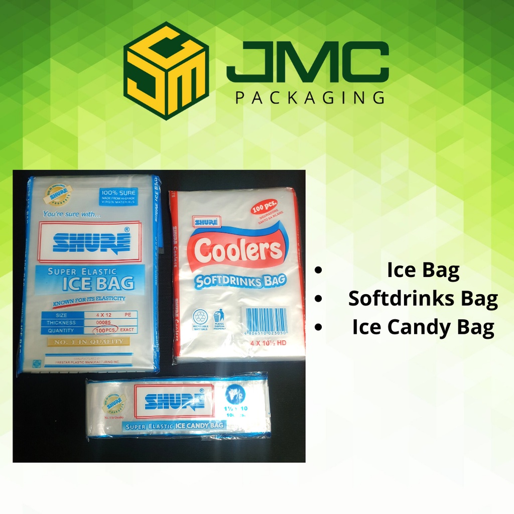 Ice Bag Ice Candy Bag Softdrinks Bag 100pcs/pack | Shopee Philippines