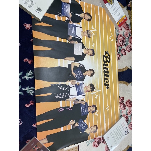 Bts BUTTER POSTER ORIGINAL ROLLED | Shopee Philippines
