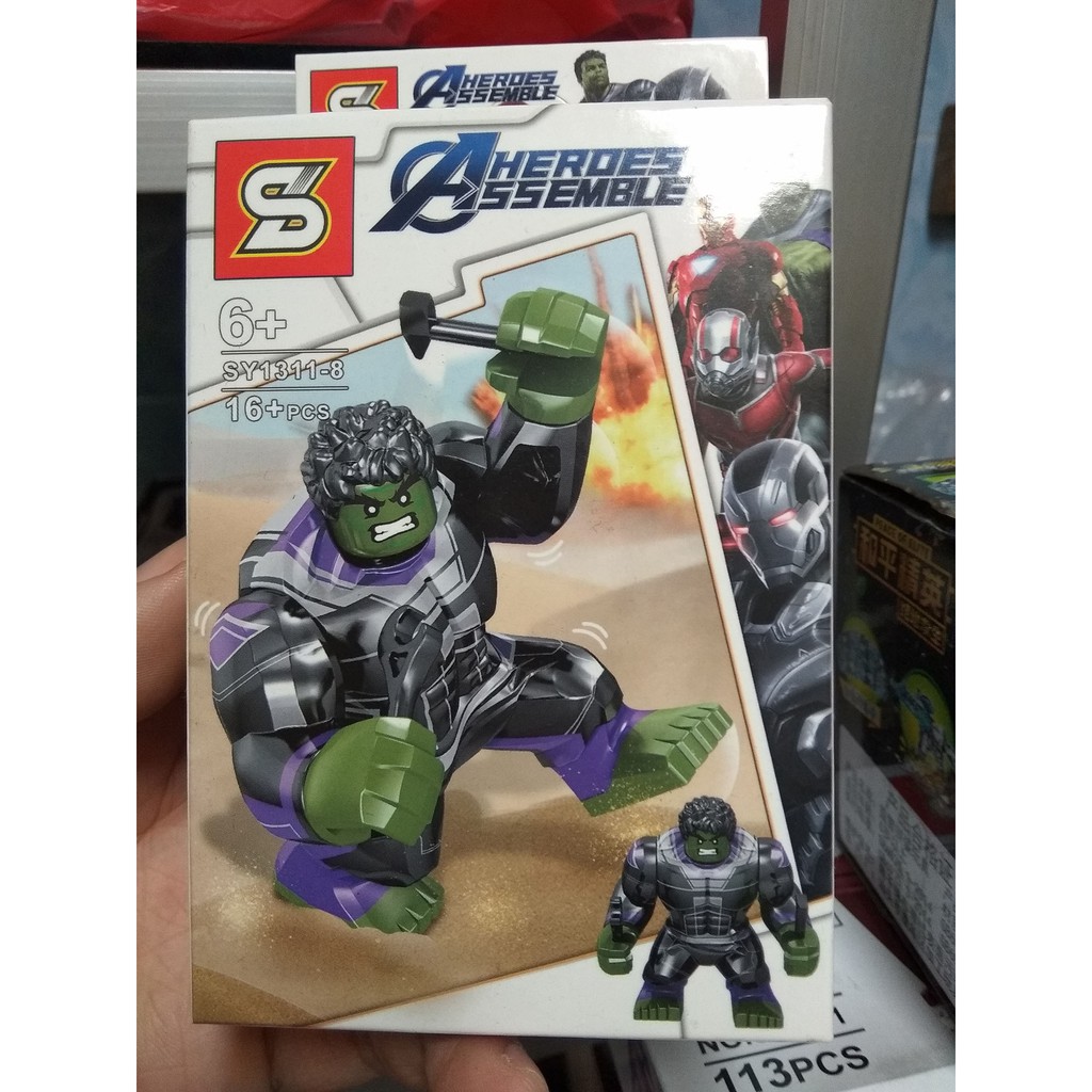 Brick avengers hulk 2 lego mini figure | Shopee Philippines