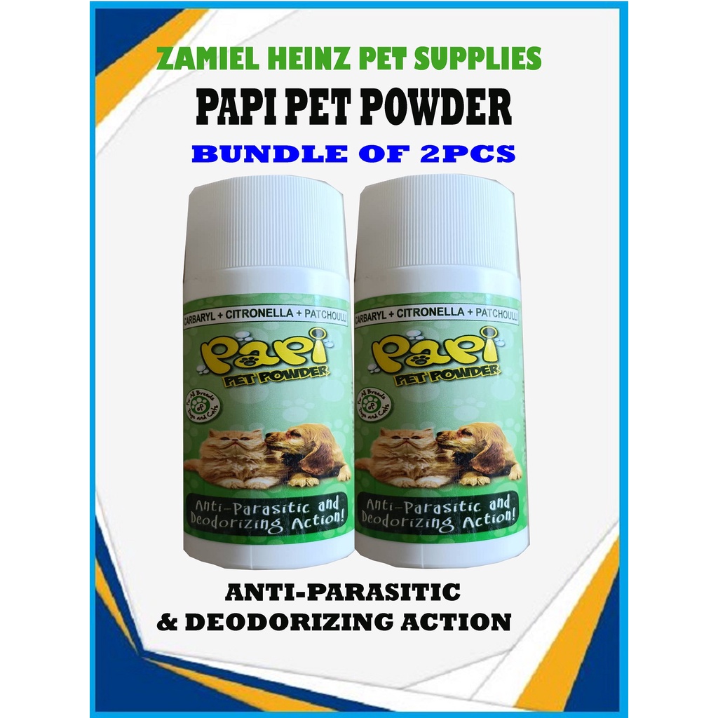 PAPI Pet Powder 100g (BUNDLE of 2pcs) | Shopee Philippines