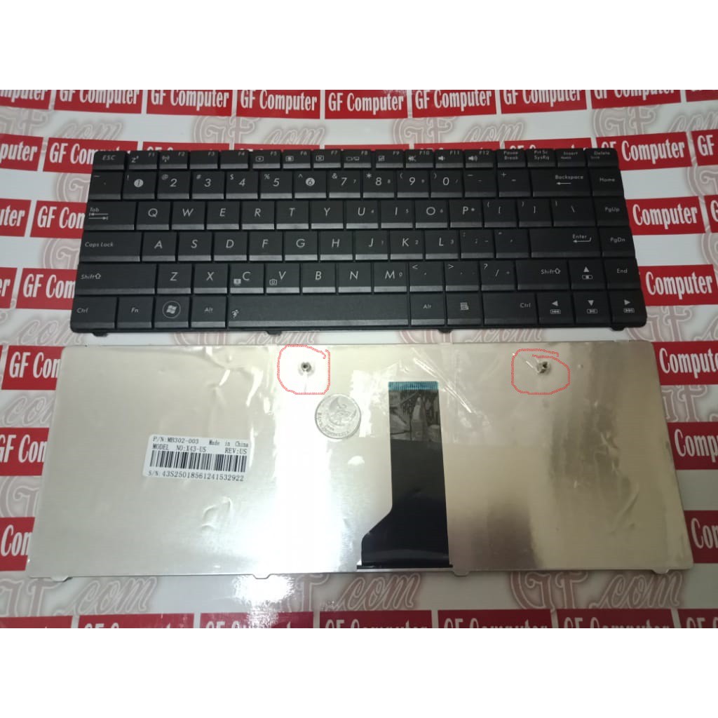 Asus B43-N82-X44H-X42J Laptop Keyboard BOLT | Shopee Philippines