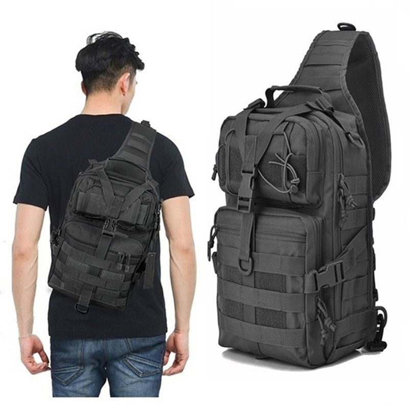 Military Tactical Assault Pack Sling Backpack Army Waterproof Rucksack ...