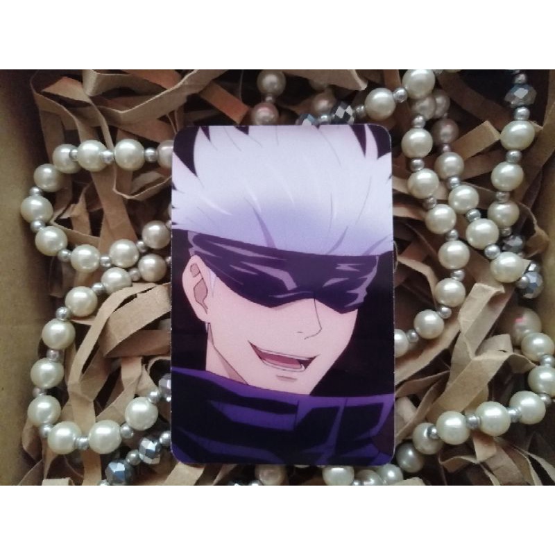 GOJO SATORU Photocards | Jujutsu Kaisen | Shopee Philippines