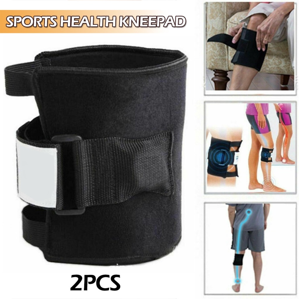 Adjustable Leg Brace Elastic Kneecap Protector Acupressure Muscle Pain ...