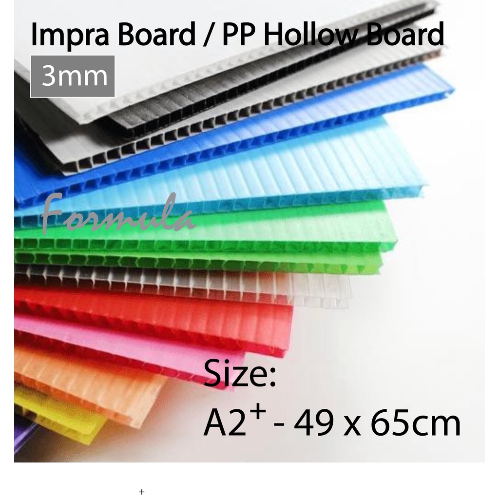 Impra Board / PP Corrugated / PP Hollow Board / PP Straw Board ...