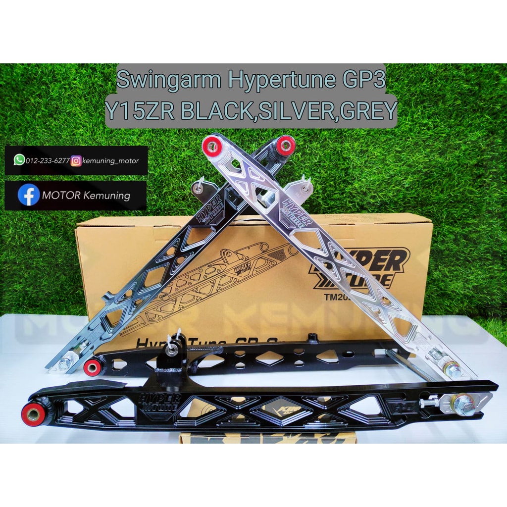 GP3 SWING ARM HYPERTUNE GP 3 NEW MODEL Y15ZR / Y16ZR ARM CNC HYPERTECH ...