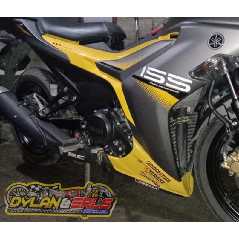 BELLYPAN BELLY PAN FIBER FOR SNIPER 155 (STOCK FOOTREST) | Shopee ...