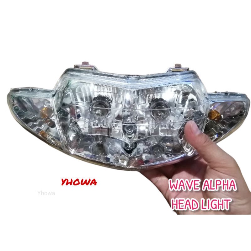 WAVE ALPHA OLD HEADLIGHT ASSEMBLY | Shopee Philippines