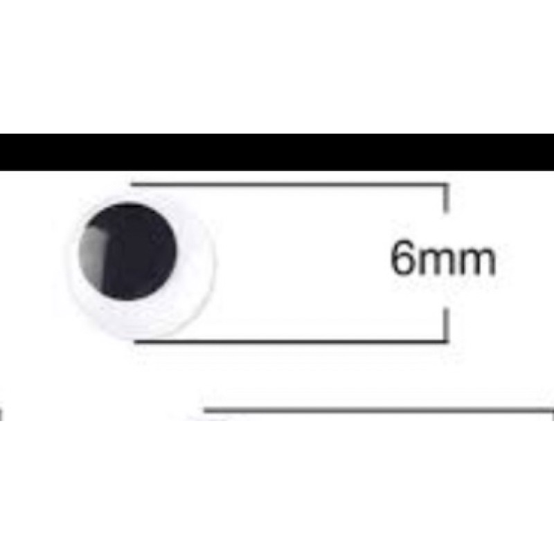 Moving / Googly Eyes with Adhesive (50pcs/pack) | Shopee Philippines
