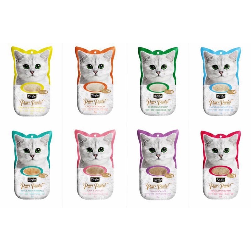 Kitcat Purr Puree Cat Treats 4 Sticks Per Pack | Shopee Philippines