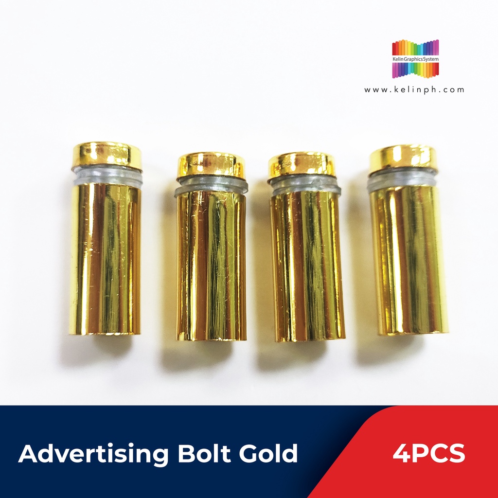 KGS Gold Advertising Bolts Stainless Steel | 1 pc | Advertising Tools ...