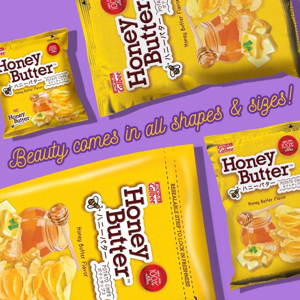 Calbee Potato Chips Honey Butter (170g) | Shopee Philippines