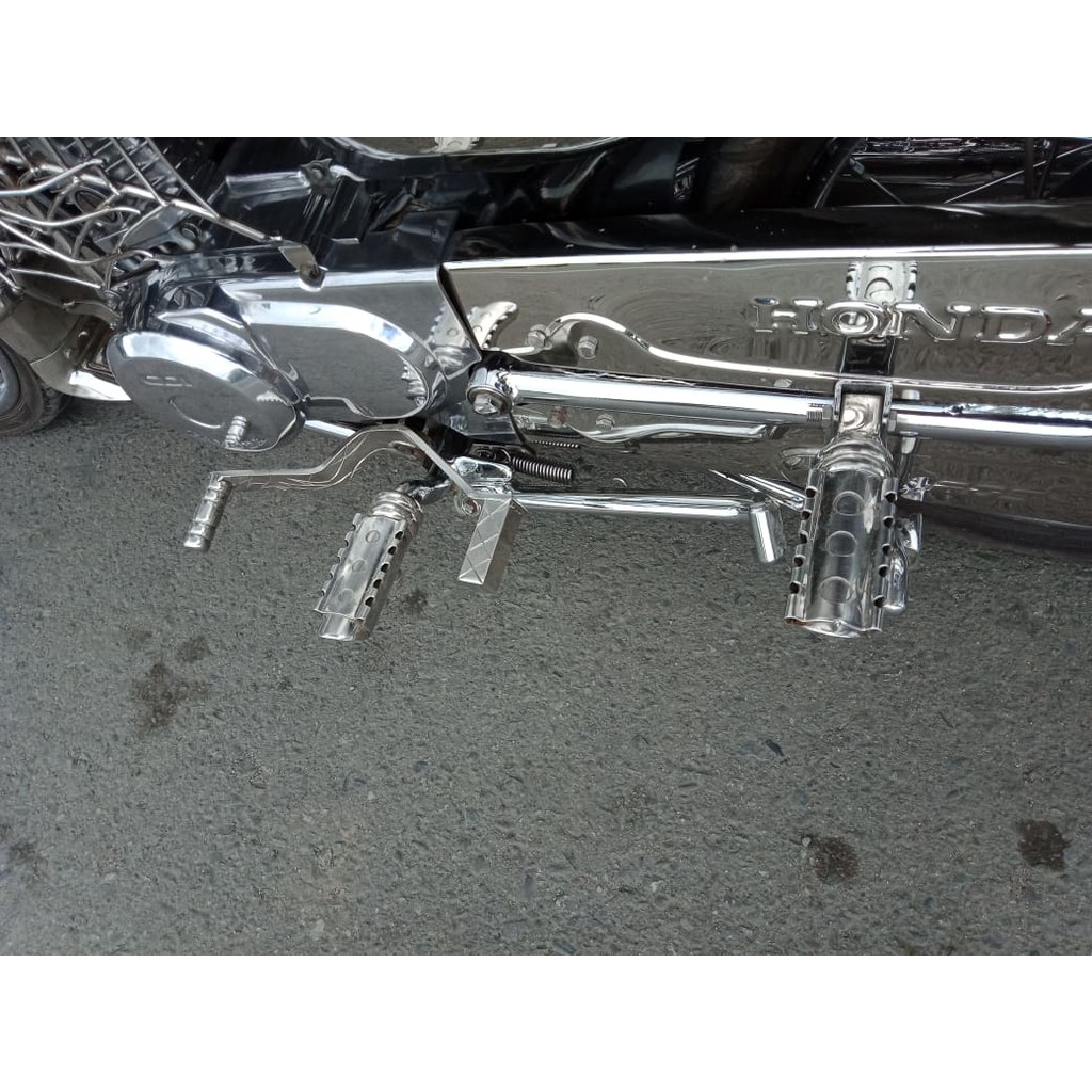 FOOTREST DRIVER/PASSENGER STAINLESS STEEL | Shopee Philippines