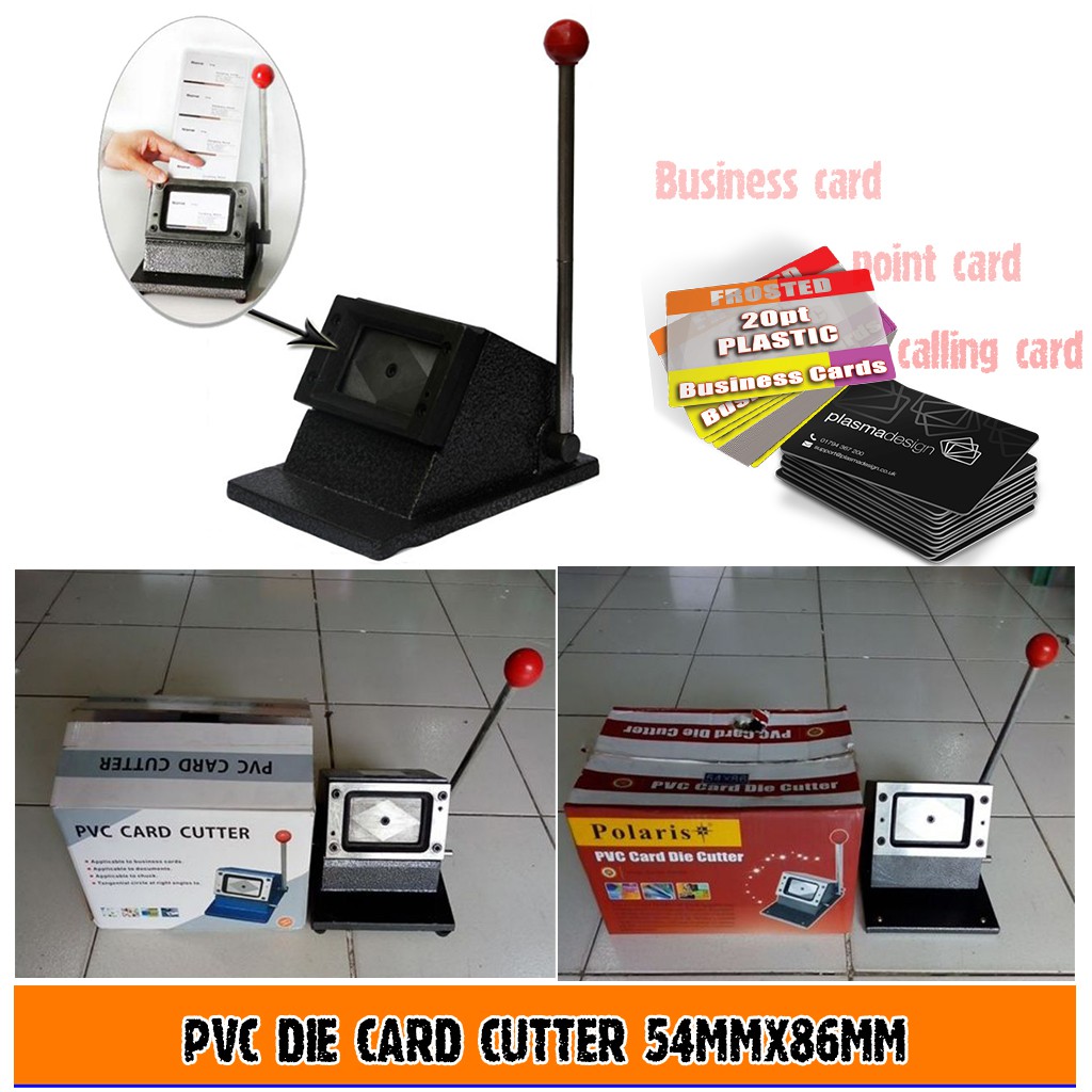 PVC ID CUTTER 54mmx86mm Polaris & no brand | Shopee Philippines