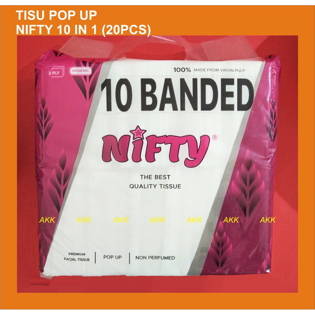 Nifty Pop Up Tissue 10 In 1 | Shopee Philippines
