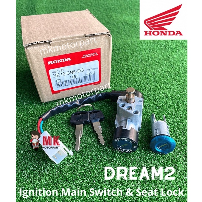 Full Set Suis Kunci *HONDA Keys* Honda Ex5 Hi Power / Dream Ignition ...