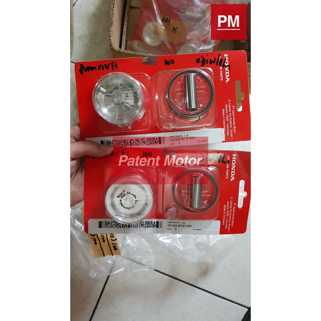 Piston Kit Piston Complete Set Supra X 125 Helmet In Blade 125 FI ...