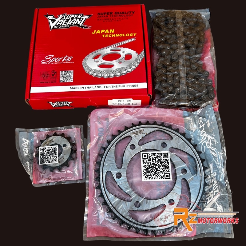 chain sprocket set fz 16 sniper 150 fz16/Sniper150 | Shopee Philippines