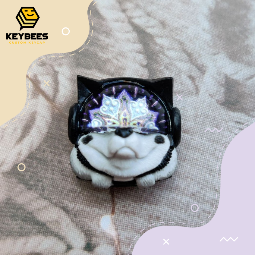 Artisan Keycap - handmade resin mechanical keyboard button Sirius ...