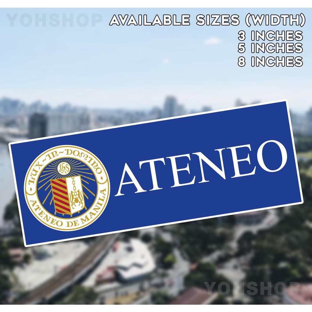 University Logos | NCAA University Logo Sticker | Ateneo De Manila ...