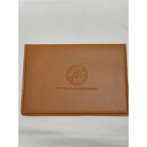 OLD LTO OR CR HOLDER (GORDON MATERIAL/ LEATHER TYPE/EMBOSSED LOGO ...