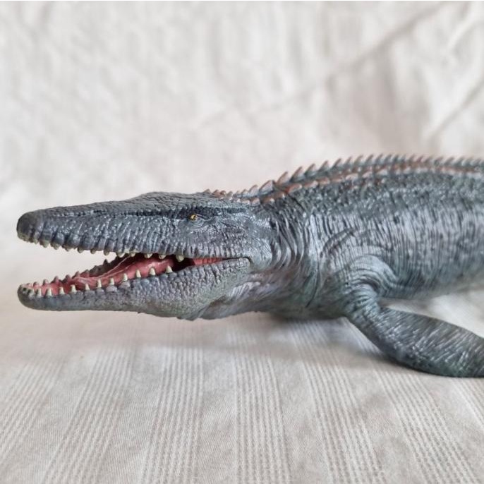 Dinosaur Mosasaurus aquatic Figure jurassic world PVC hard rubber ...