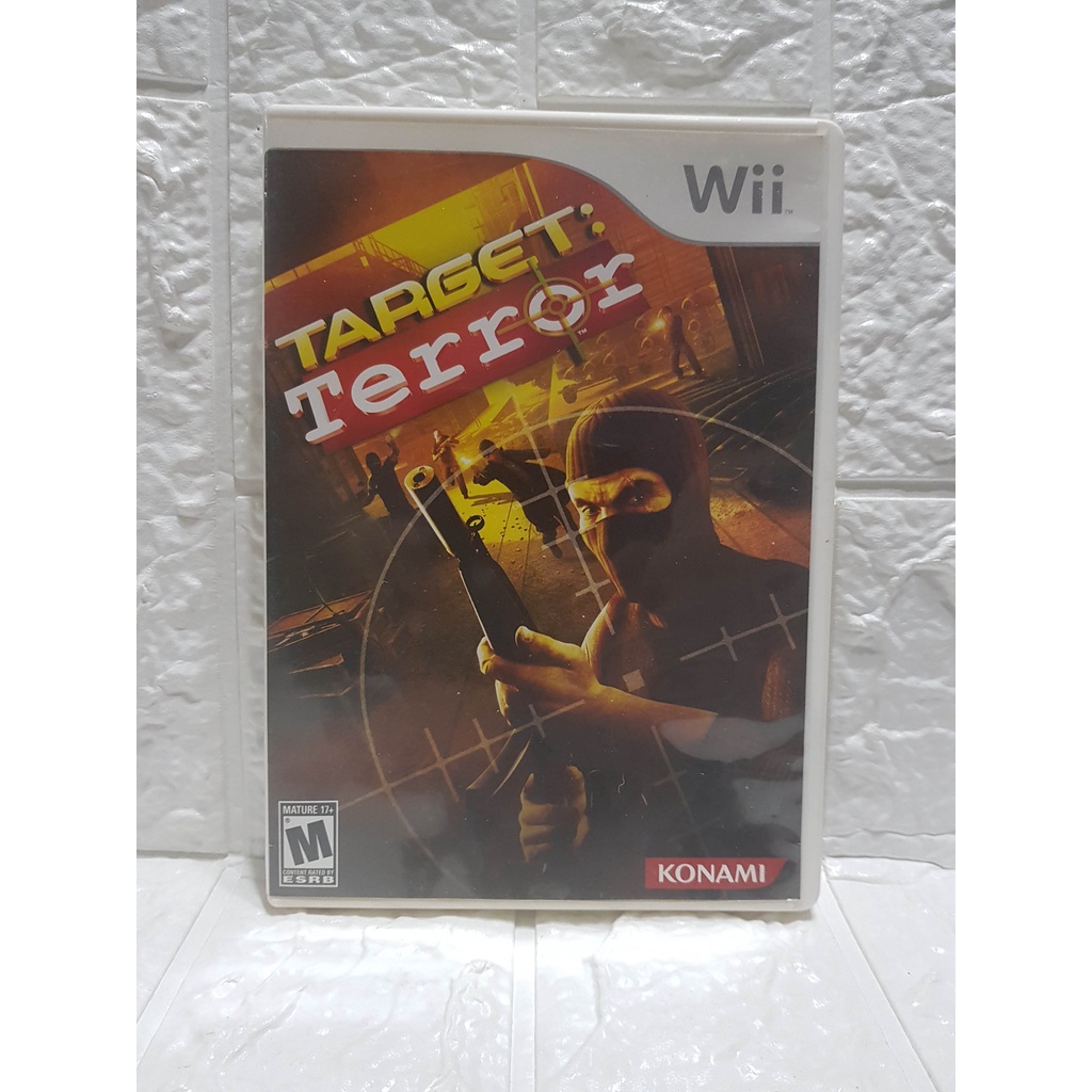Target: Terror Nintendo Wii Game US Version (Used) | Shopee Philippines
