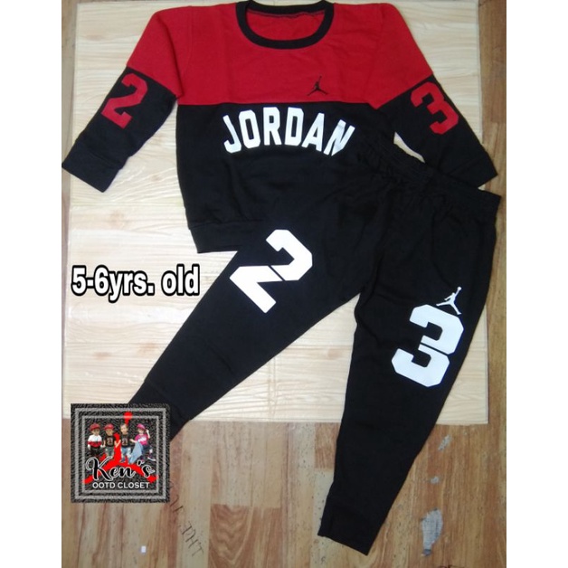 Jordan Terno Jogger for kids 5-6yrs. old | Shopee Philippines