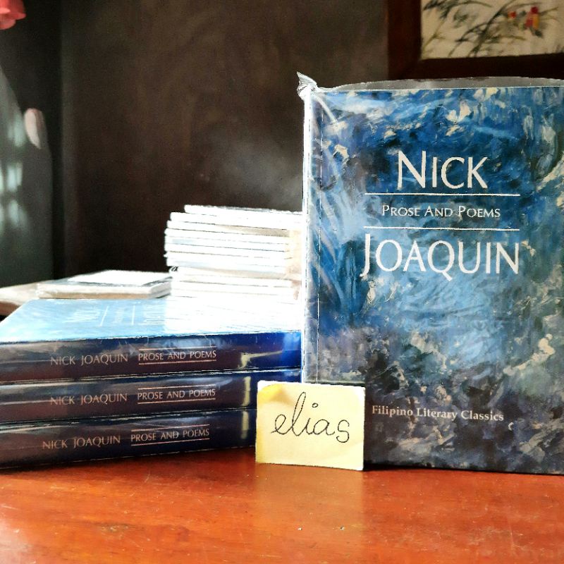 Prose and Poems - Nick Joaquin, National Artist in Literature | Shopee ...
