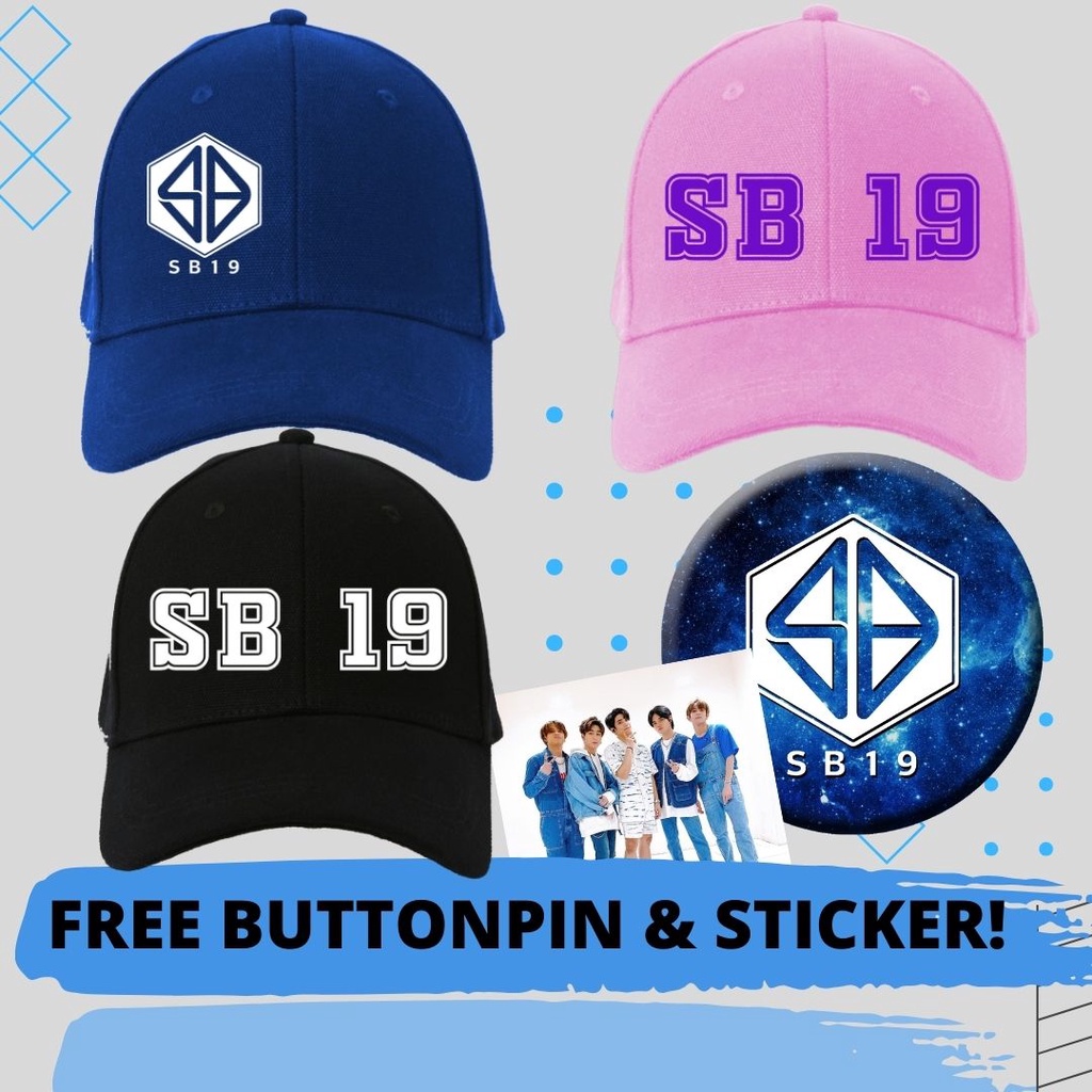 SB19 Baseball Cap Print | Shopee Philippines