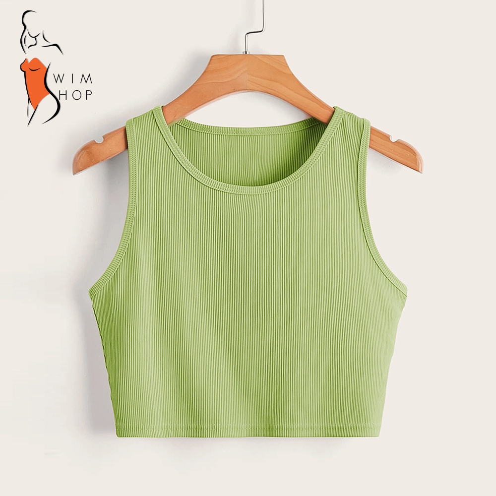 SS Zara Racer Back Sando For Women Fashion Knitted Ribbed Croptop for ...