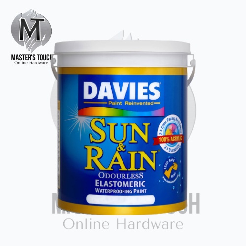 Davies CATHAY RED SR-111 1 Liter Sun And Rain Premium Elastomeric Paint ...