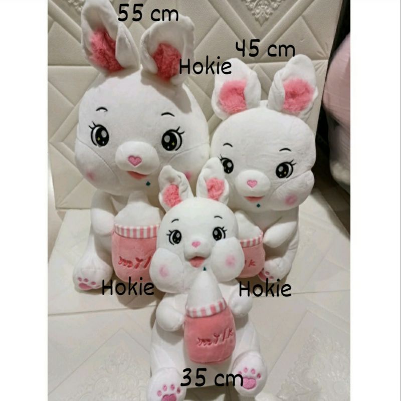 Jumbo SIZE 55cm!! Mimi Milk Sweet Rabbit Bunny Rabbit Doll. | Shopee ...