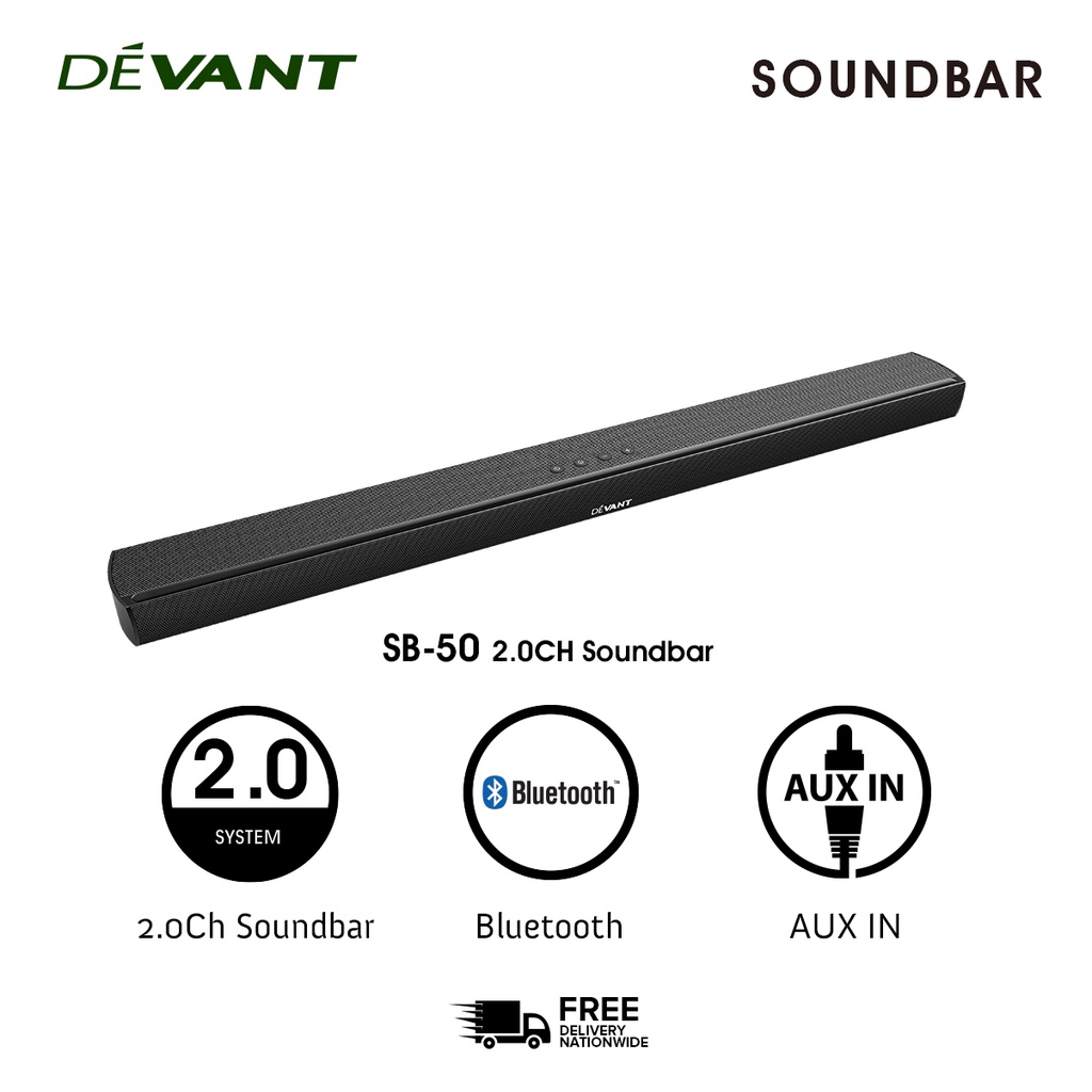Devant Soundbar - SB-50 2.0CH | Shopee Philippines