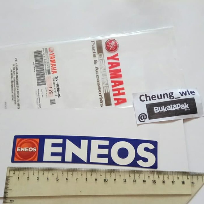 ENEOS Blue GP logo sticker Yamaha Jupiter MX King 150 SE movistar 2019 ...